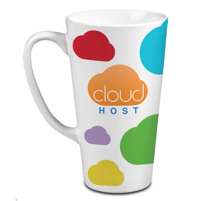 16 Oz. Tall Latté Mug with Full Bleed Imprint – 777 Promotional ...